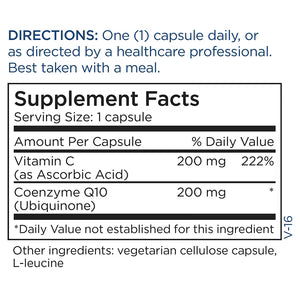 CoQ10 200 mg | High Potency | Heart Health Supplement – Allergy ...
