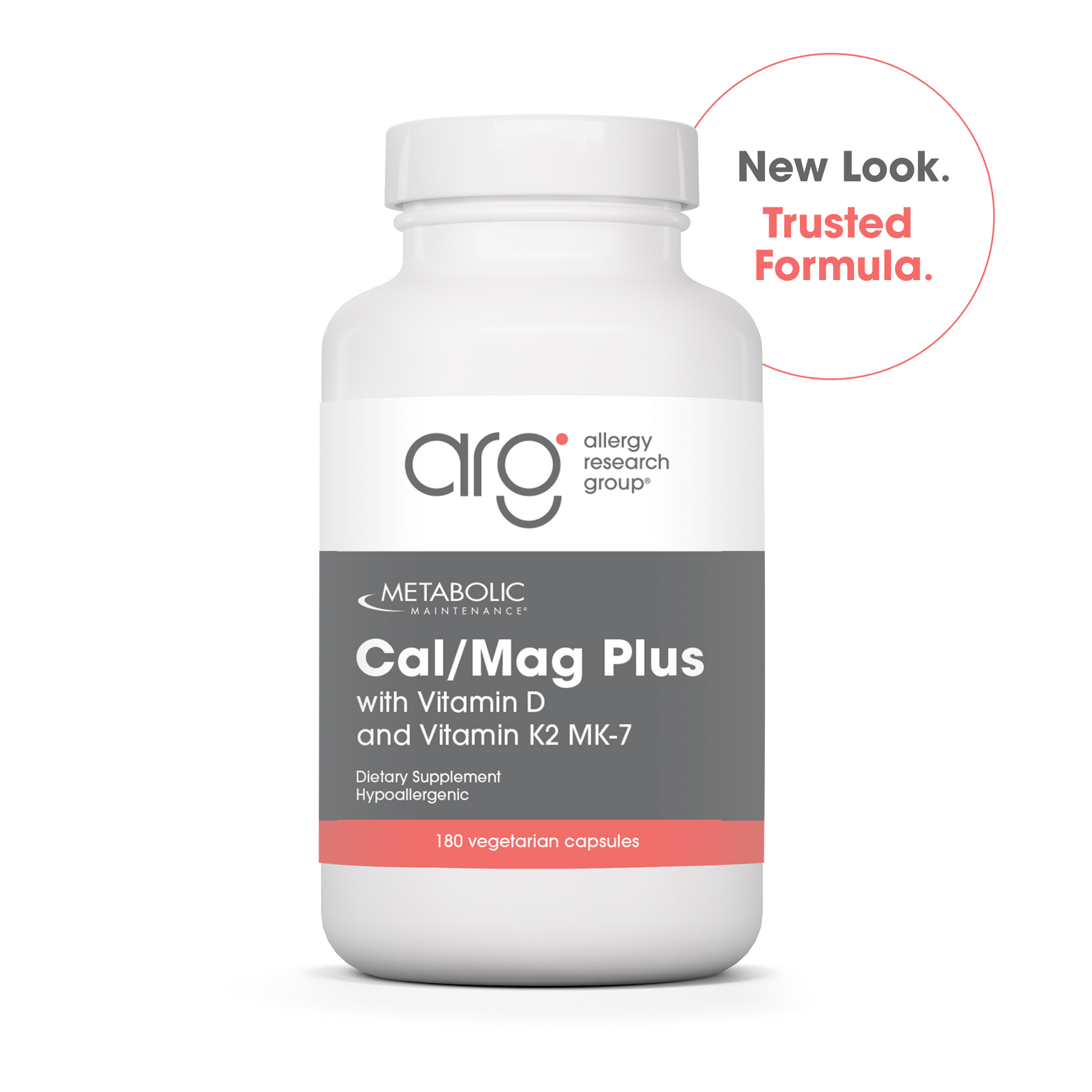 Metabolic Maintenance® Cal/Mag Plus with Vitamin D and K2 MK-7 ...