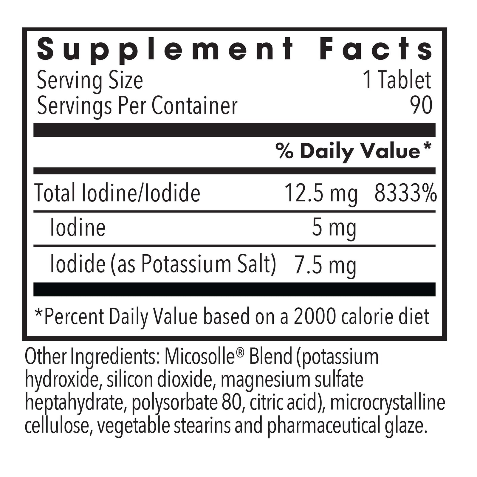 Iodoral® High Potency Iodine for Thyroid Support