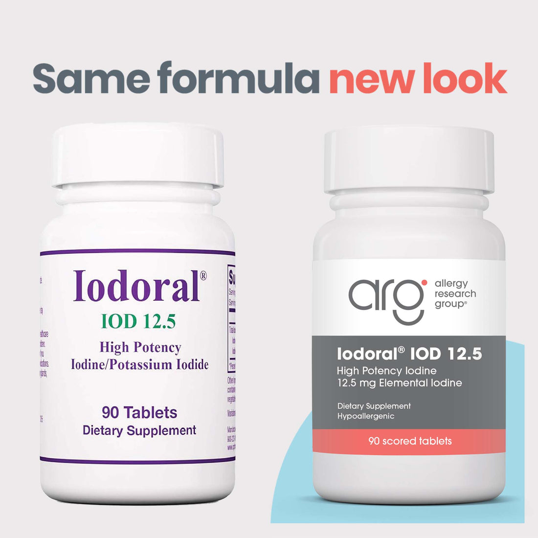 Iodoral 12.5 mg Iodine Supplement | Allergy Research Group