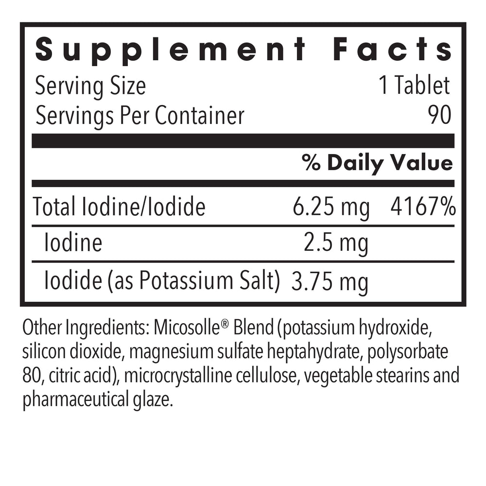 Iodoral® High Potency Iodine for Thyroid Support