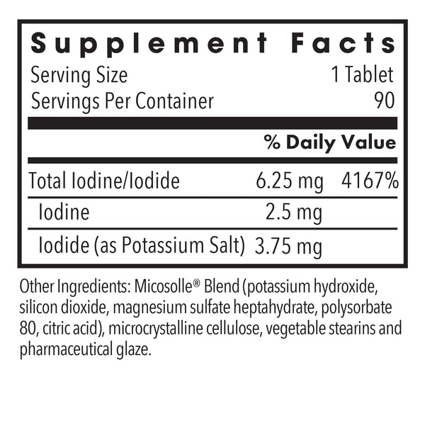 Iodoral® High Potency Iodine for Thyroid Support