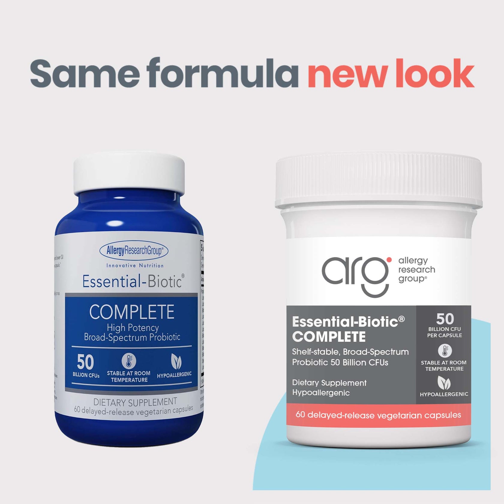 High Potency Broad-Spectrum Probiotic 50 Billion | Allergy Research Group