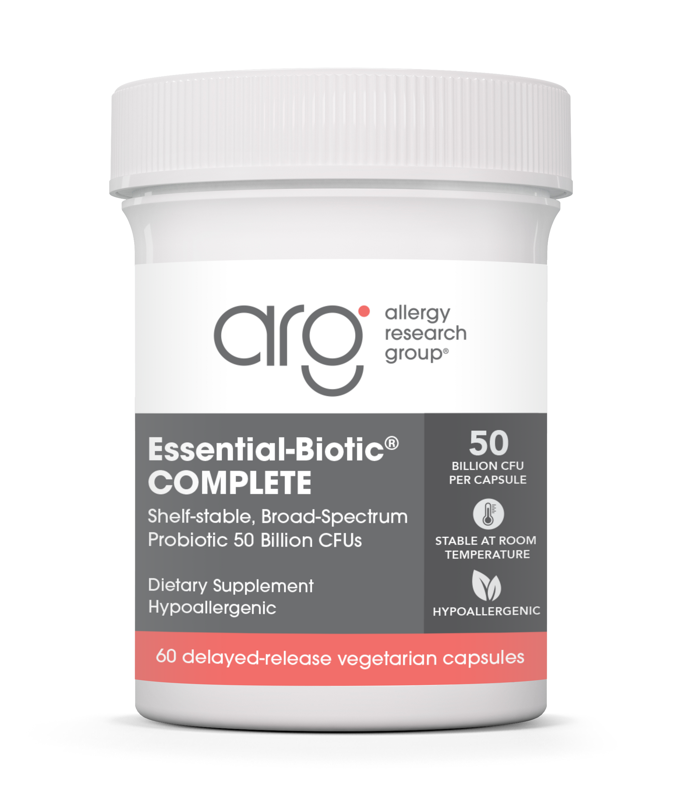 Essential Biotic Complete Probiotic | Allergy Research Group