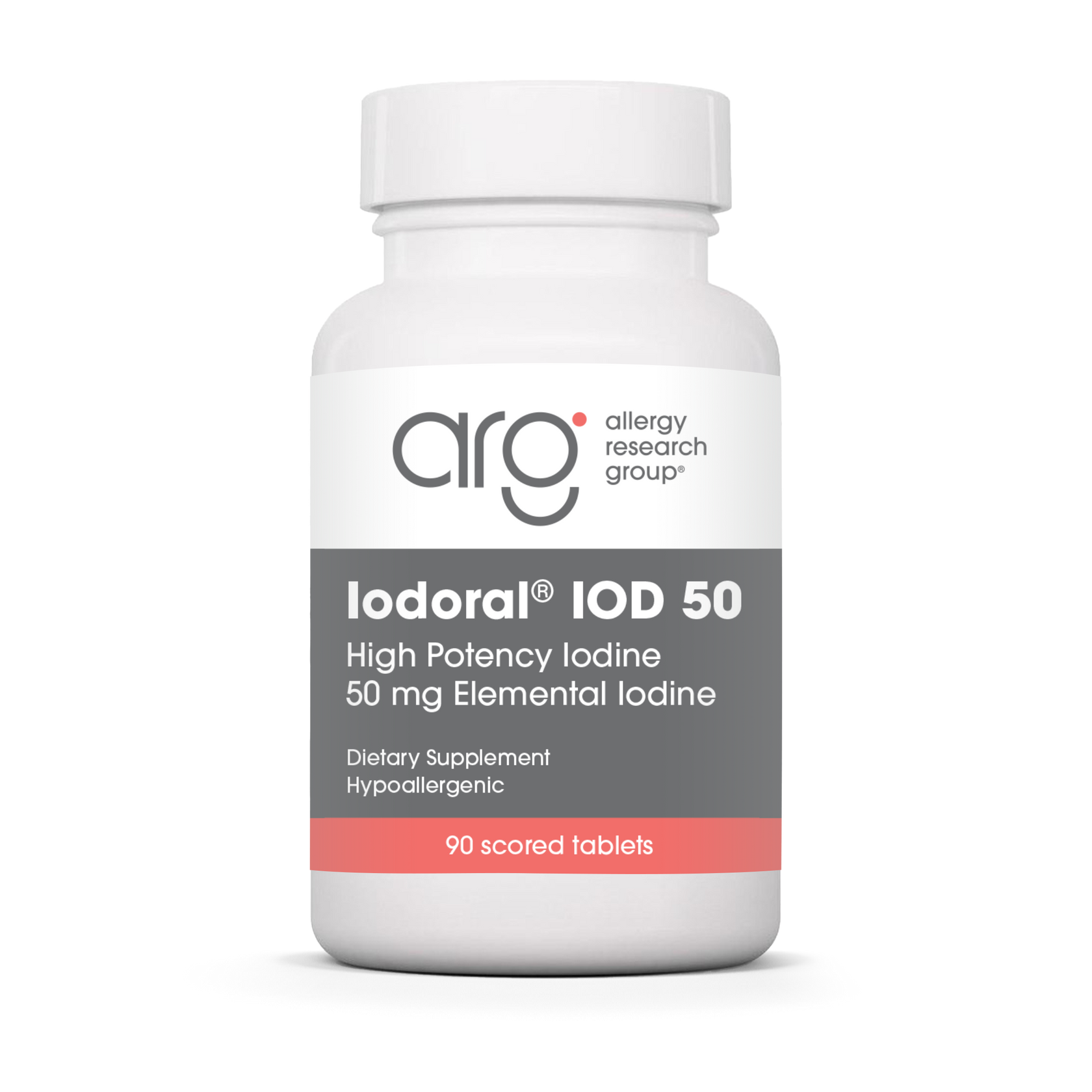 Iodoral 50 mg Iodine Supplement | Allergy Research Group