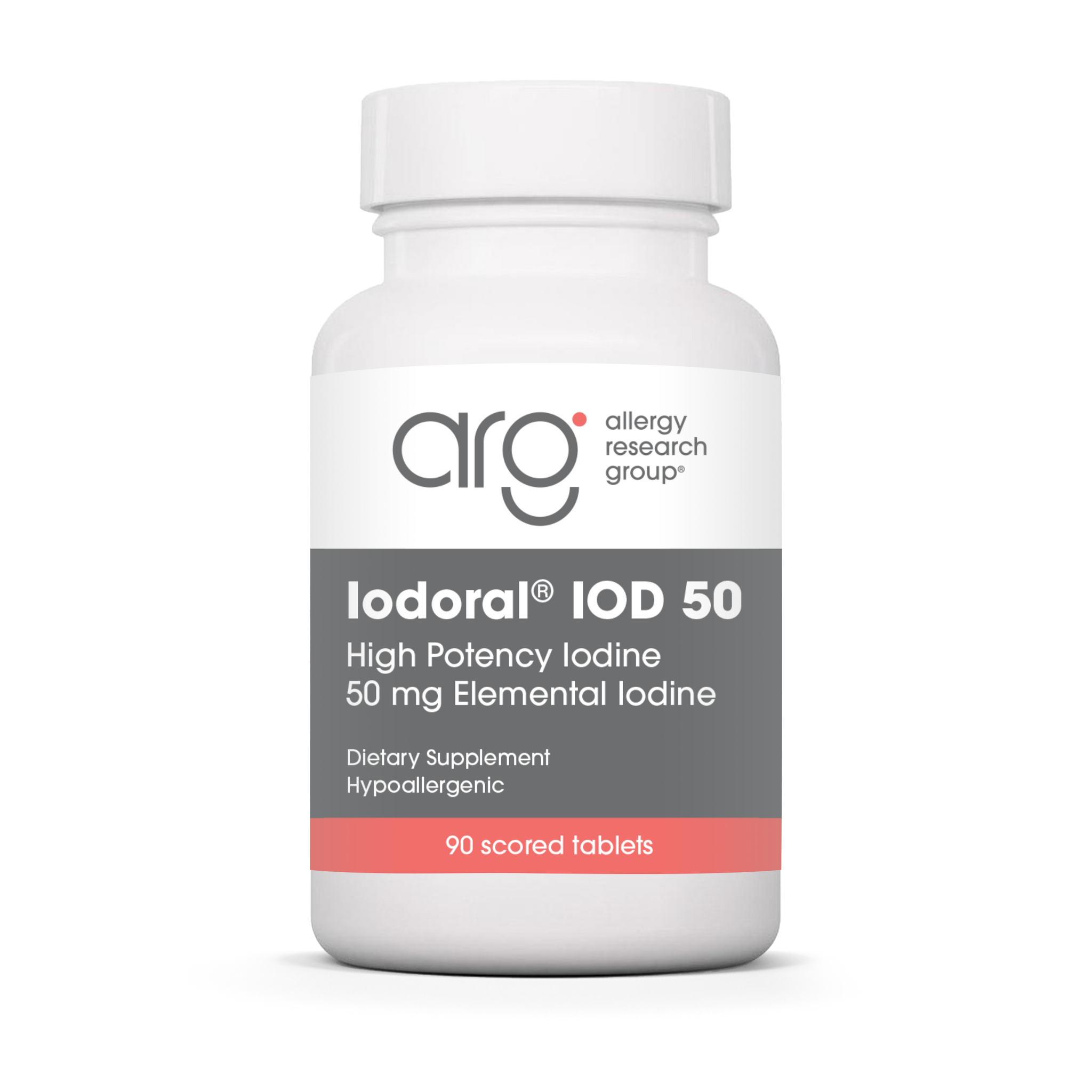 Iodoral 50 mg Iodine Supplement | Allergy Research Group