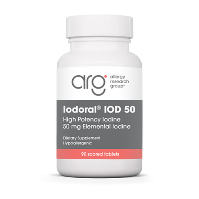 Iodoral 50 mg Iodine Supplement | Allergy Research Group